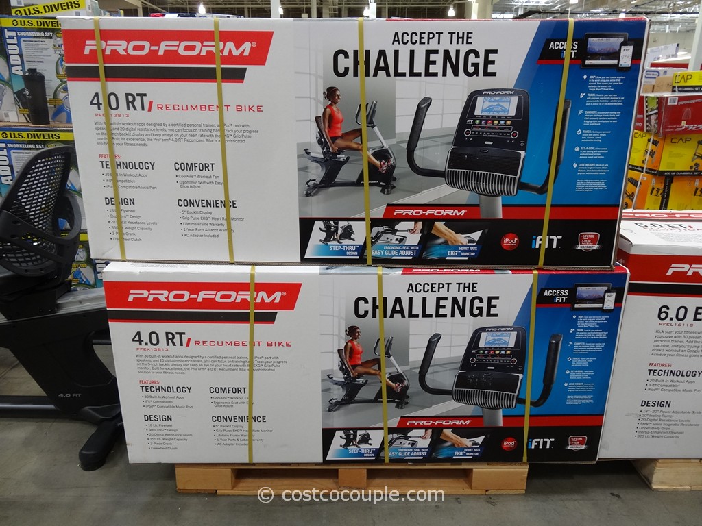 Pro Form 4 0 RT Recumbent Bike