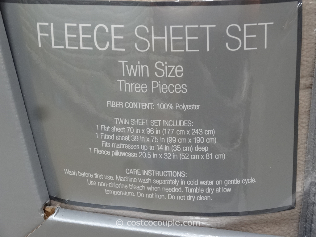 Life Comfort Fleece Sheet Set