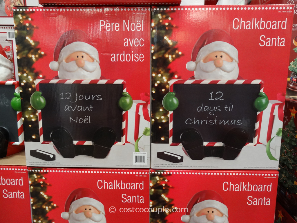 Chalkboard Santa
