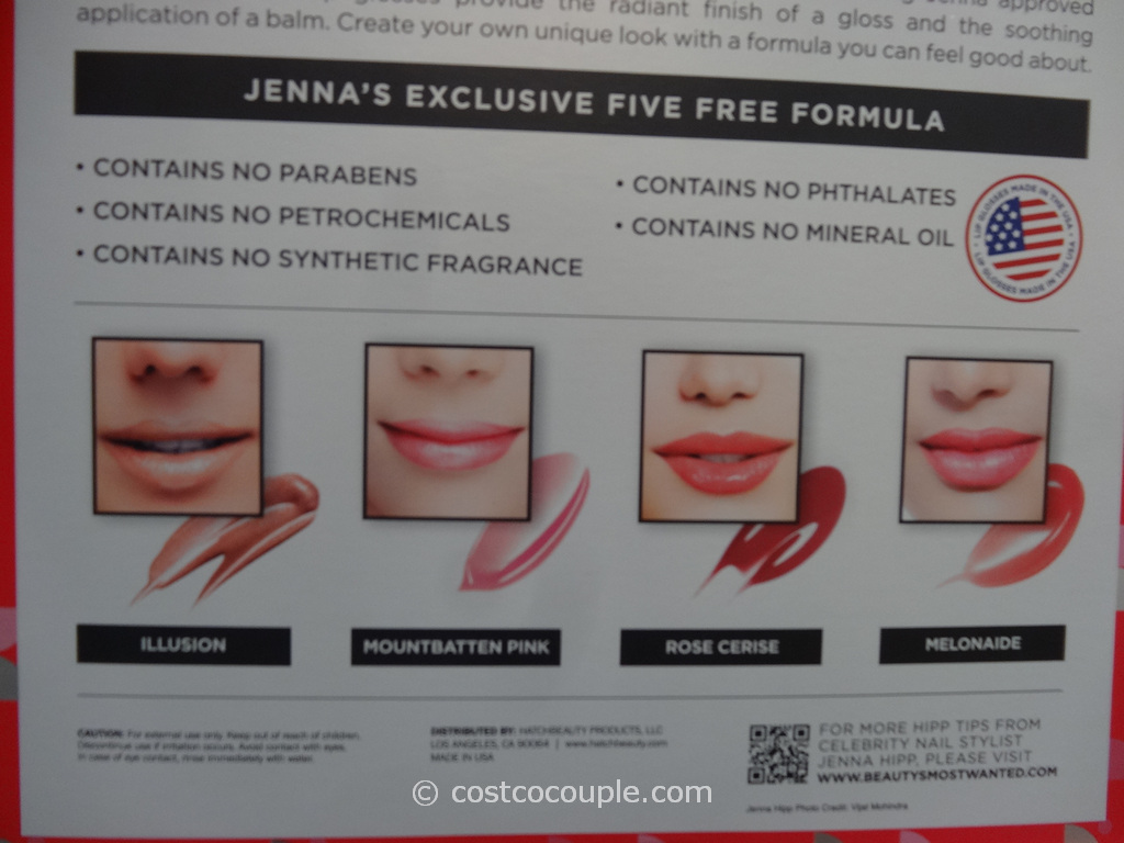 Jenna Hipp Lip Glossary Pout Polish Collection