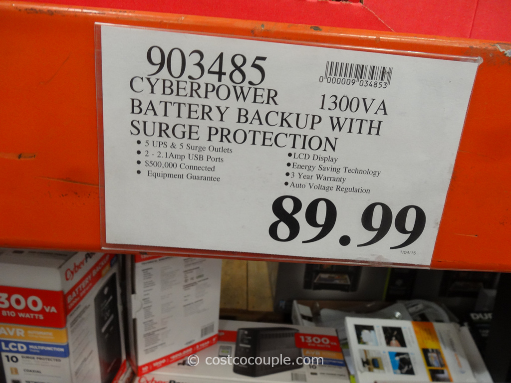 CyberPower 1300 VA Battery Backup