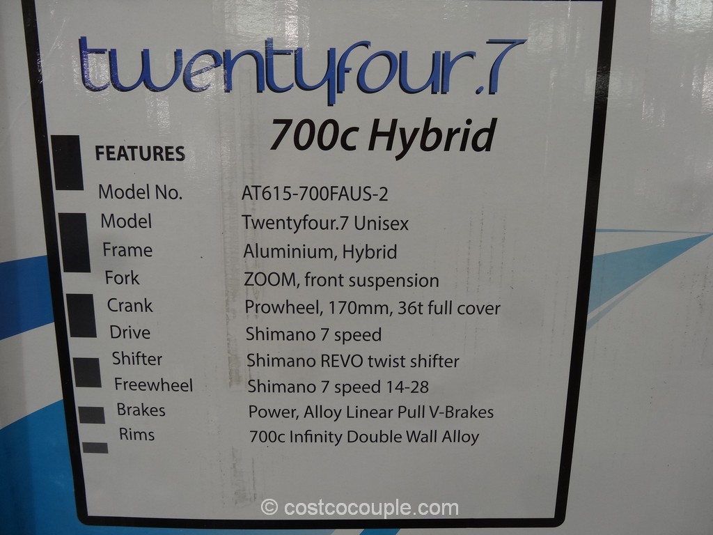 Infinity Men’s TwentyFour.7 Hybrid Bike