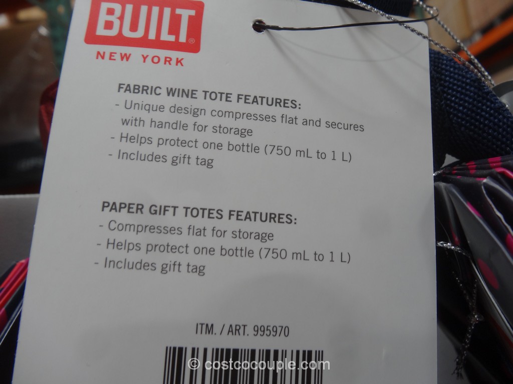 Built NY Origami Wine Totes
