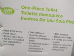 Water Ridge One Piece Elongated Dual Flush Toilet