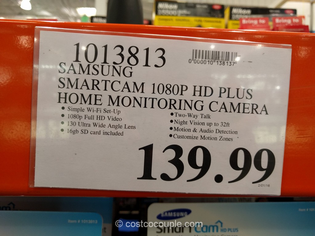Samsung SmartCam HD Plus Home Monitoring Camera