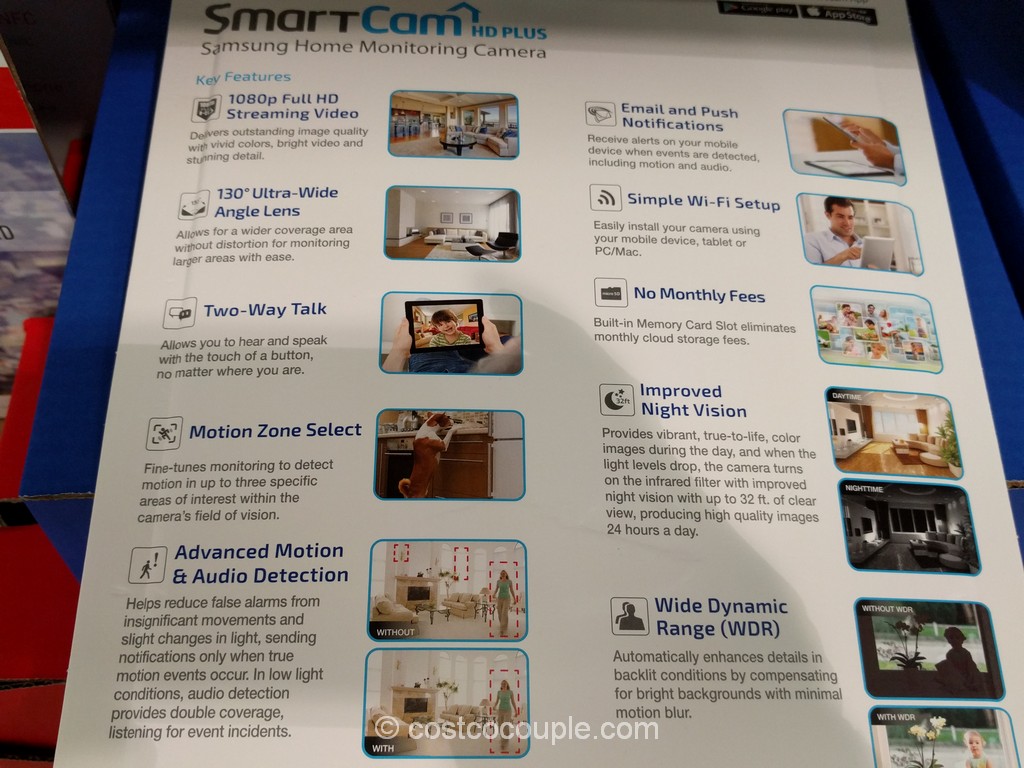 Samsung SmartCam HD Plus Home Monitoring Camera