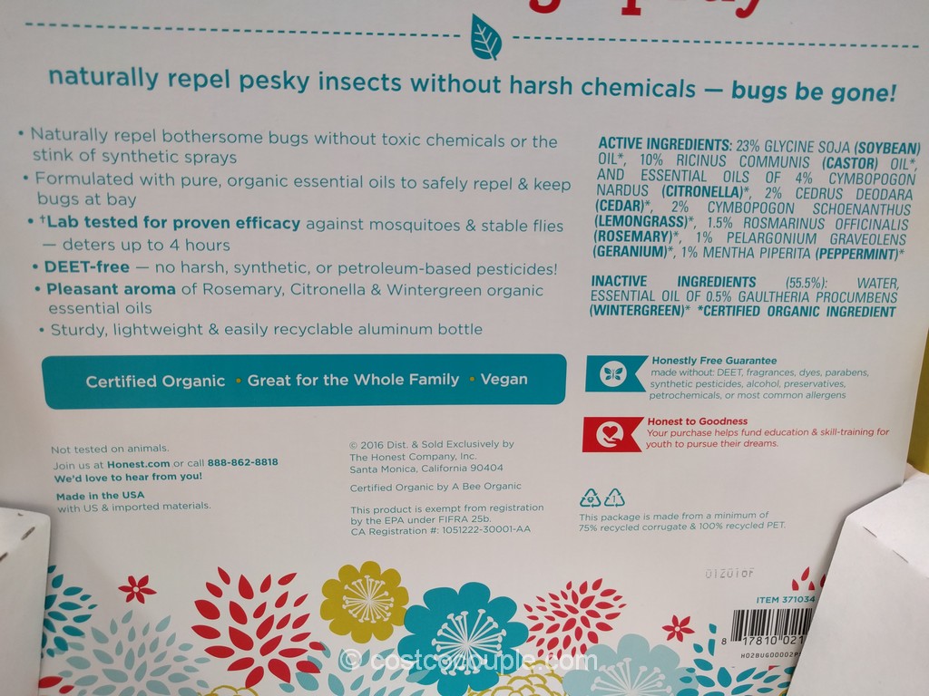 The Honest Company Honest Bug Spray