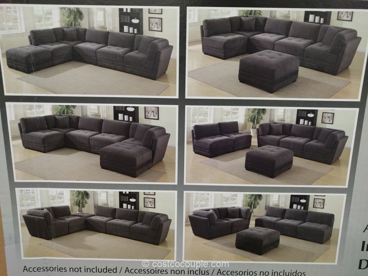 6-Piece Modular Fabric Sectional (2017)