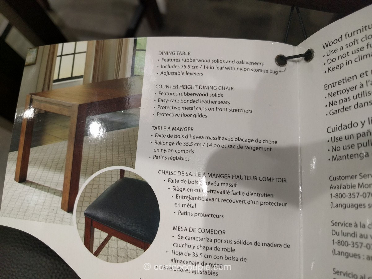 Universal Broadmoore 9-Piece Dining Set