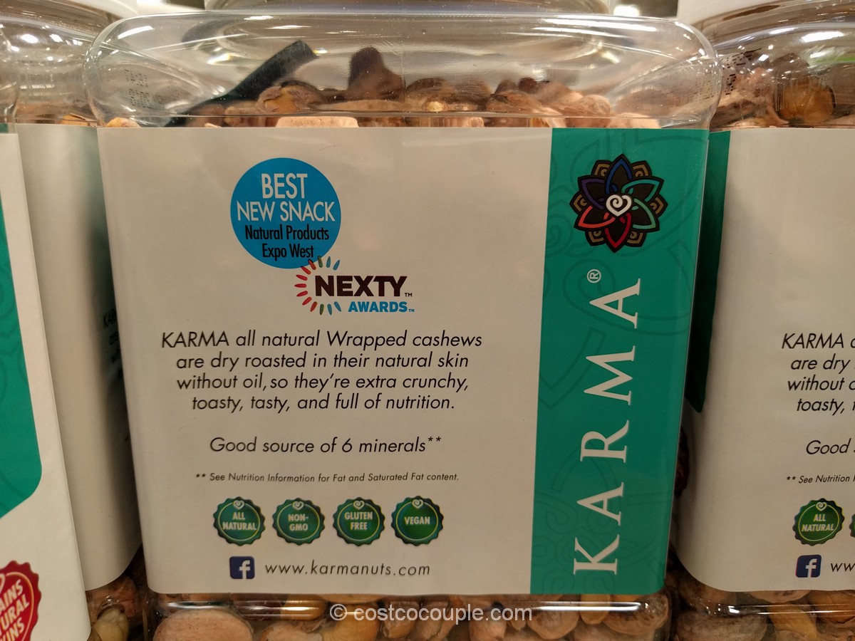 Karma Nuts Wrapped Cashews