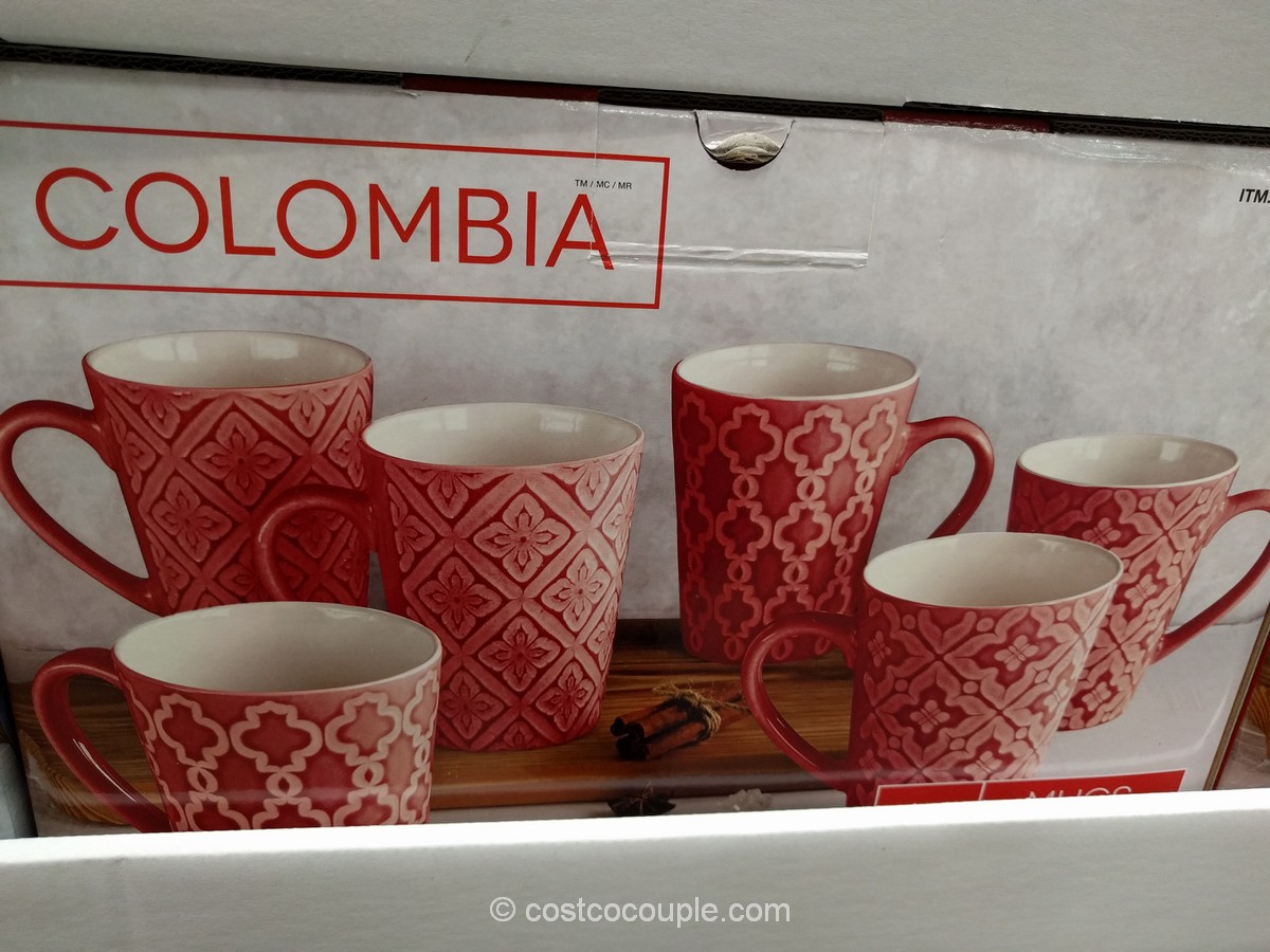 Colombia Ceramic Mug Set