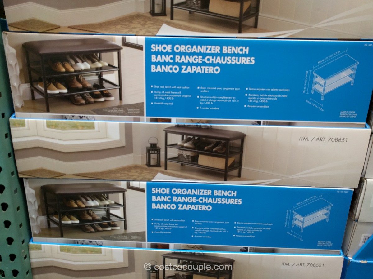 Shoe Organizer Bench