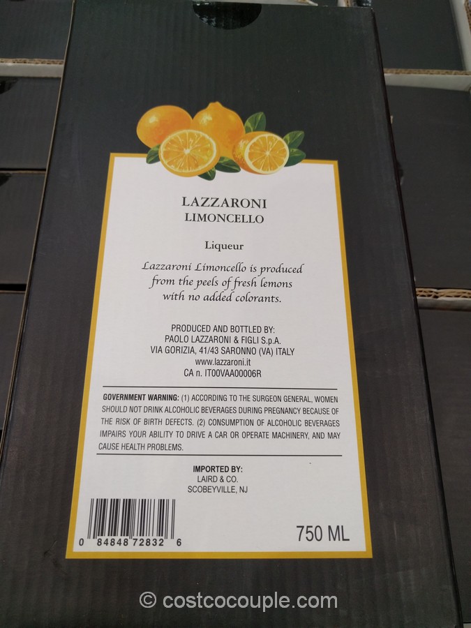 Lazzaroni Limoncello Gift Set
