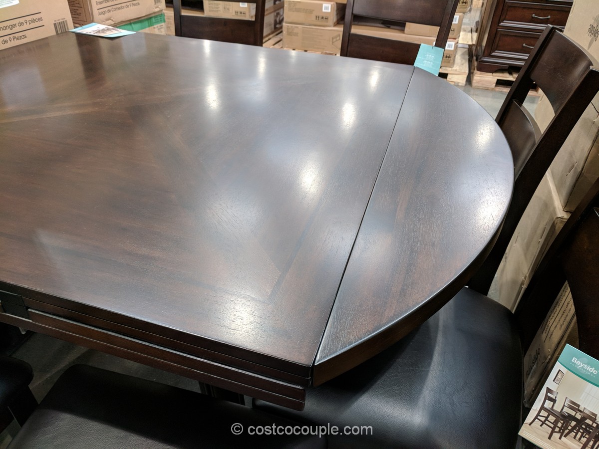 Bayside Furnishings 7-Piece Counter Height Dining Set
