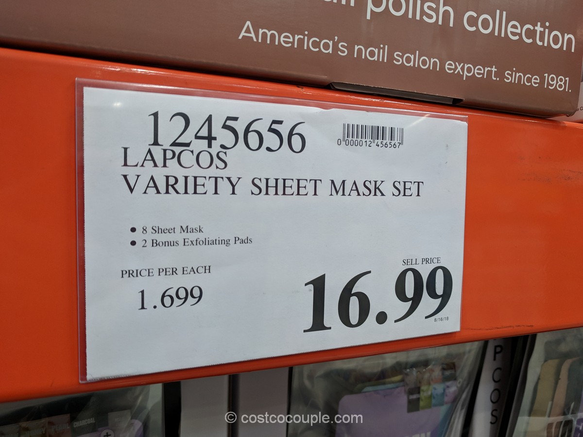 Lapcos Variety Sheet Mask Set