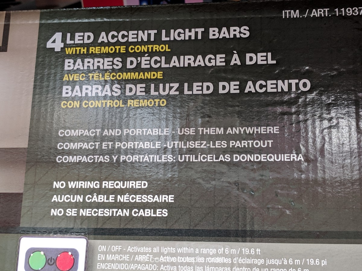 Capstone LED Accent Light Bars
