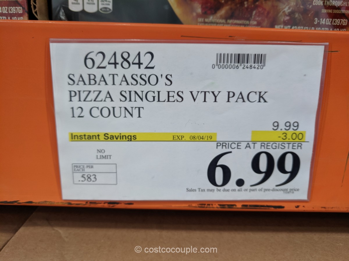Sabatasso’s Pizza Singles