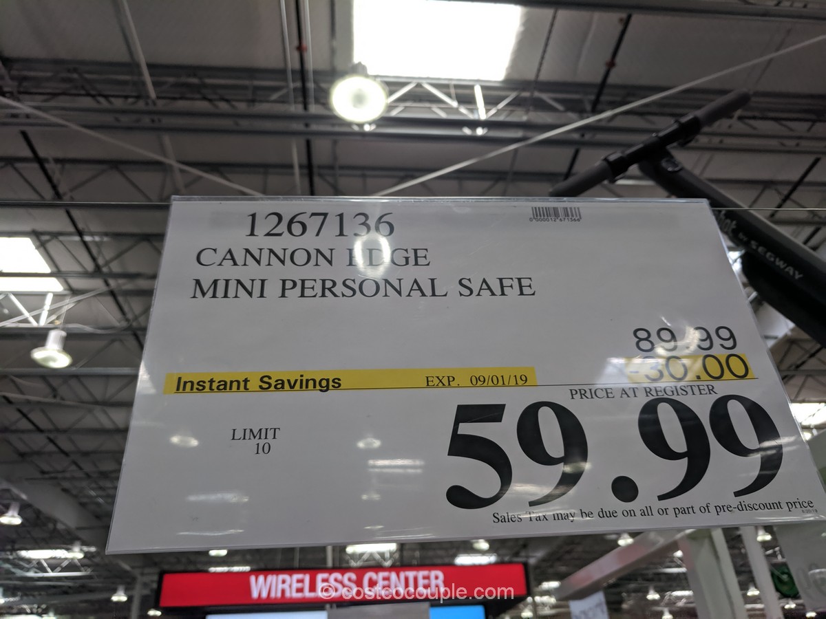 Cannon Edge Mini Personal Safe