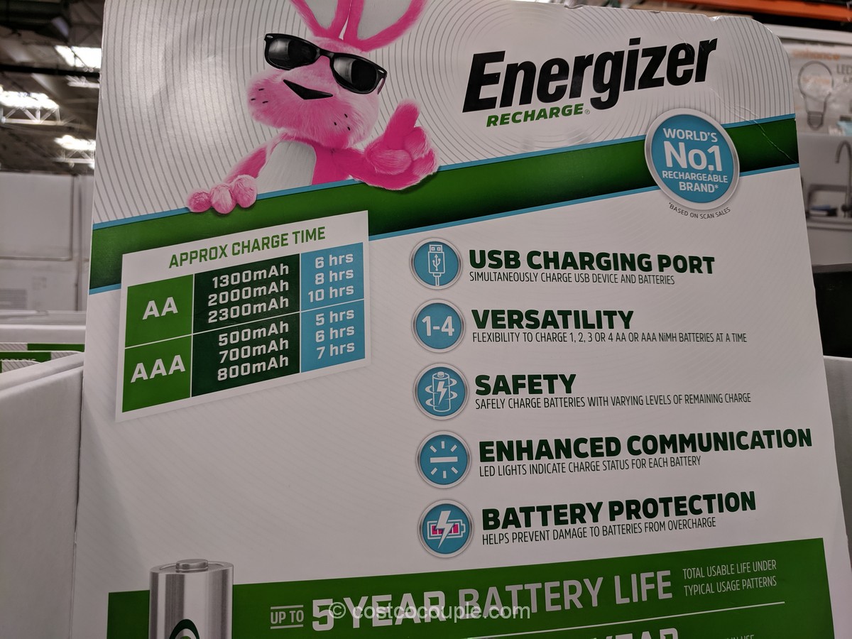 Energizer Rechargeable Battery Kit
