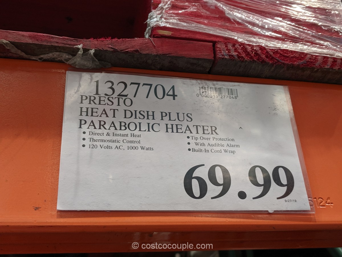 Presto Heat Dish Electric Heater
