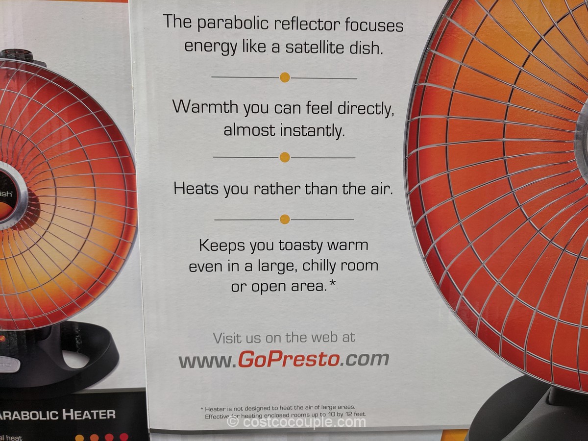 Presto Heat Dish Electric Heater